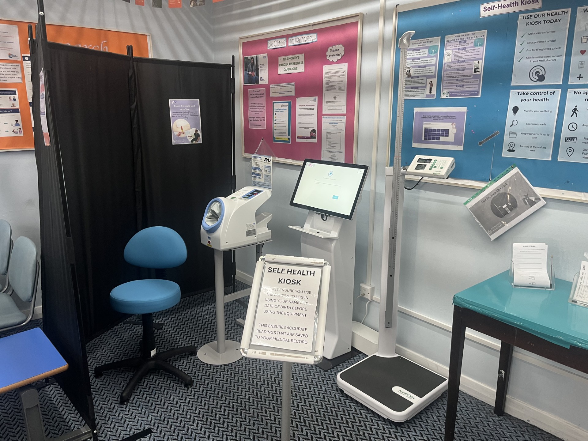 New health kiosk « Fearnhead Cross Medical Practice